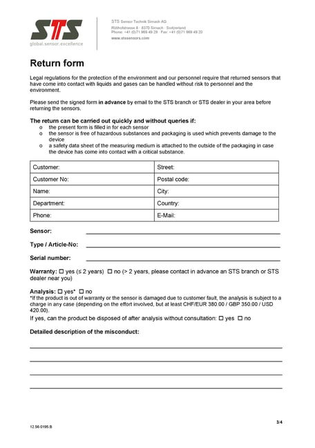 Documents, forms, product catalogs & certificates | Download Center STS